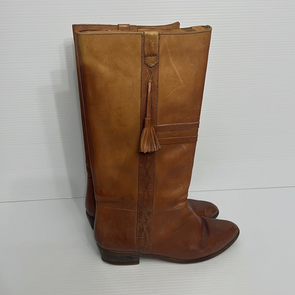 Kinney Shoes | Shoes | Kinney Brown Euc Vintage Leather Riding Boots ...